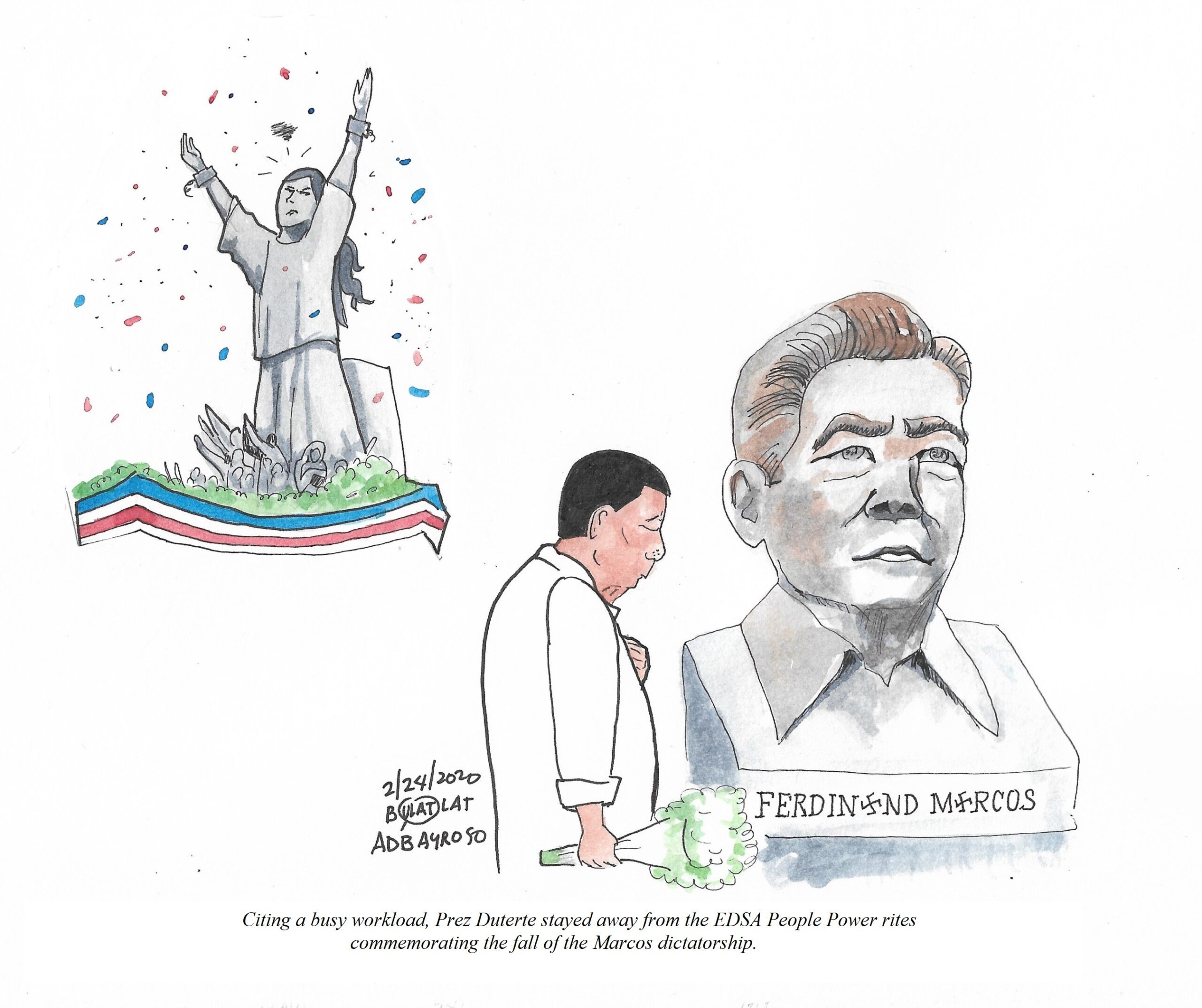 Remembering the dictator's fall