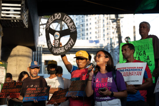 Jeepney drivers, small operators hold transport strike vs. jeepney ...