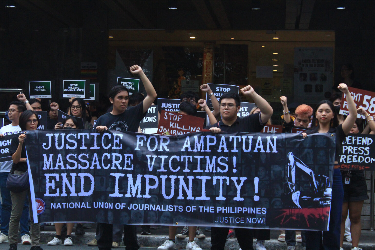 News in Pictures | 14th year of Ampatuan Massacre mark with protest ...