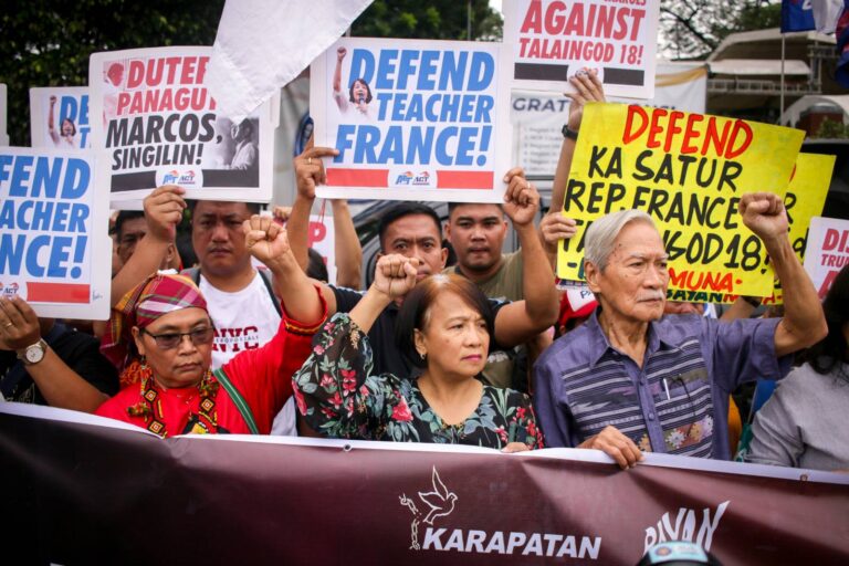 Complaint vs. teachers rep France Castro, a reprisal for exposing ...